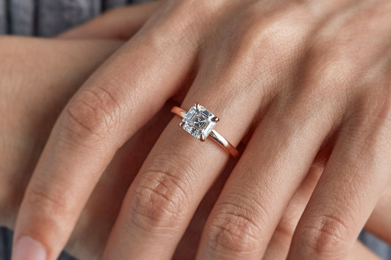 What is a Step Cut Moissanite LaneWoods Jewelry